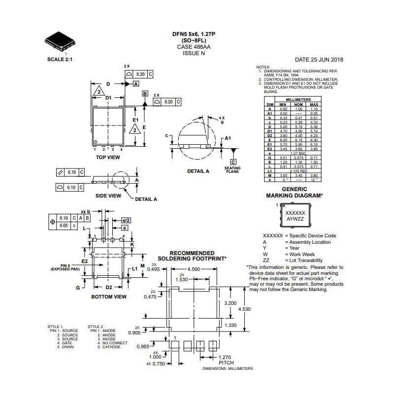 Mosfet N-Channel ntmfs4c022nt1g ntmfs4c022n mosf n 4c022
