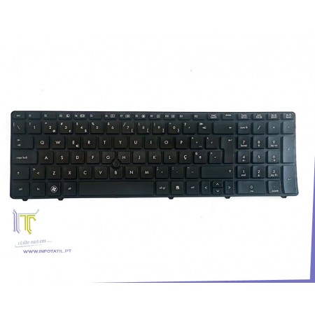 HP EliteBook 8560P Teclado PT S/Point Stick - 641181-131